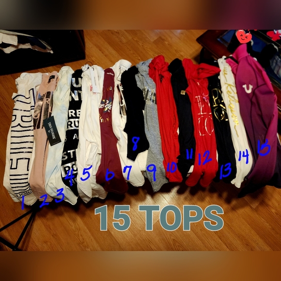 True Religion | Tops | True Religion Womens 5 Tops | Poshmark